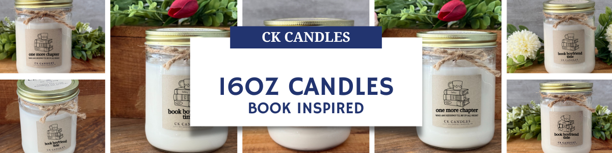 16oz Book Inspired - CK Candles